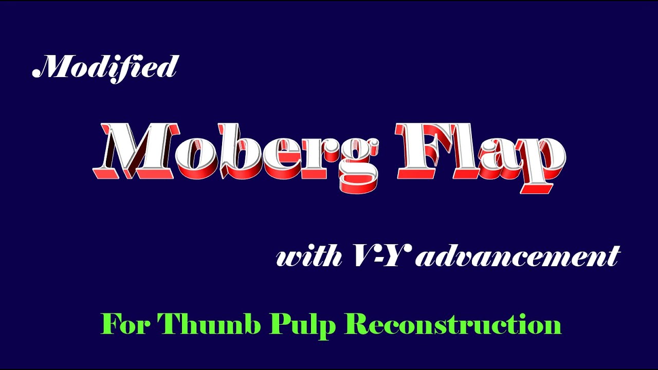 Moberg Flap; Case Presentation - YouTube