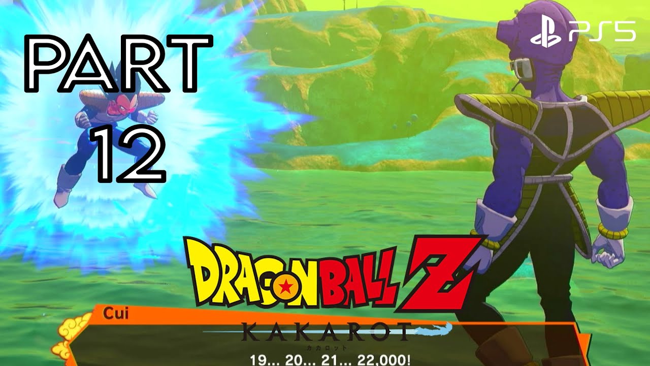 PS5 Dragon Ball Z Kakarot Frieza Saga Cui vs Vegeta Gameplay ...