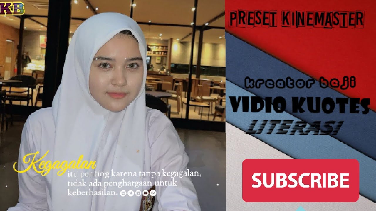 Preset Kinemaster Vidio Kuotes Literasi Jedag-jedug Dj ghost - Dj ...