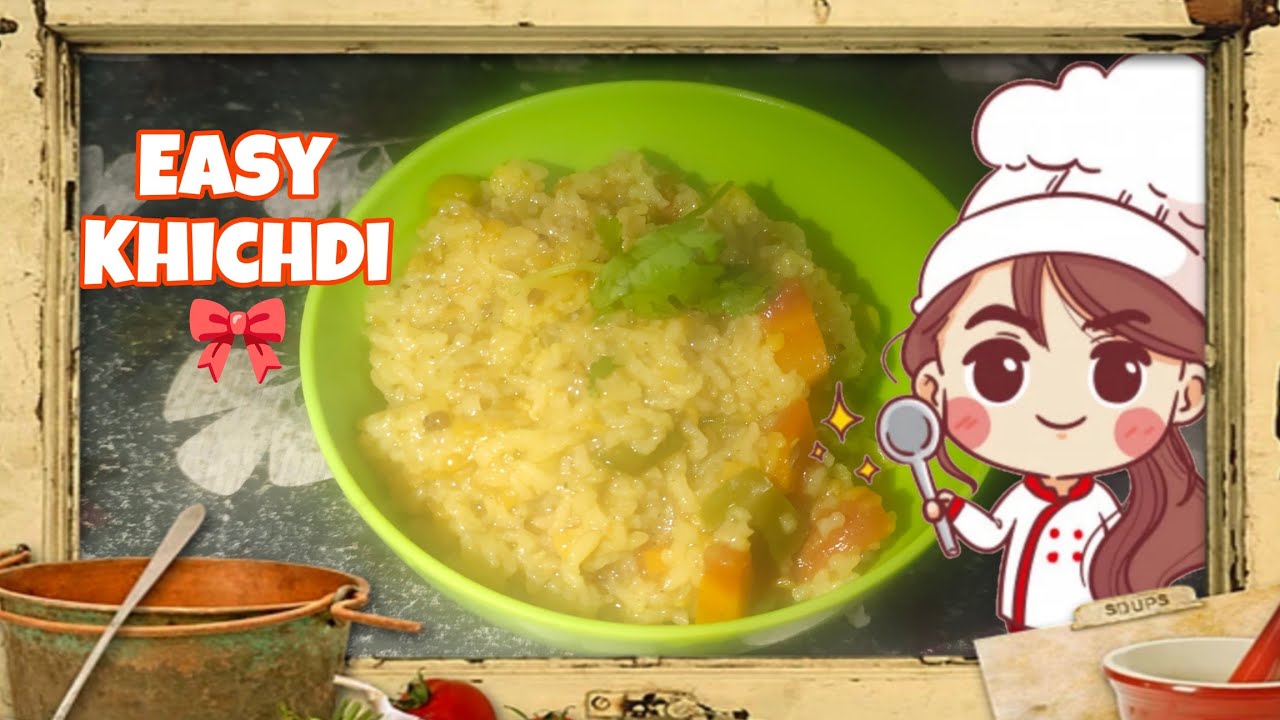 Easy and Delicious Kichdi Recipe for Beginners First Video on My ...