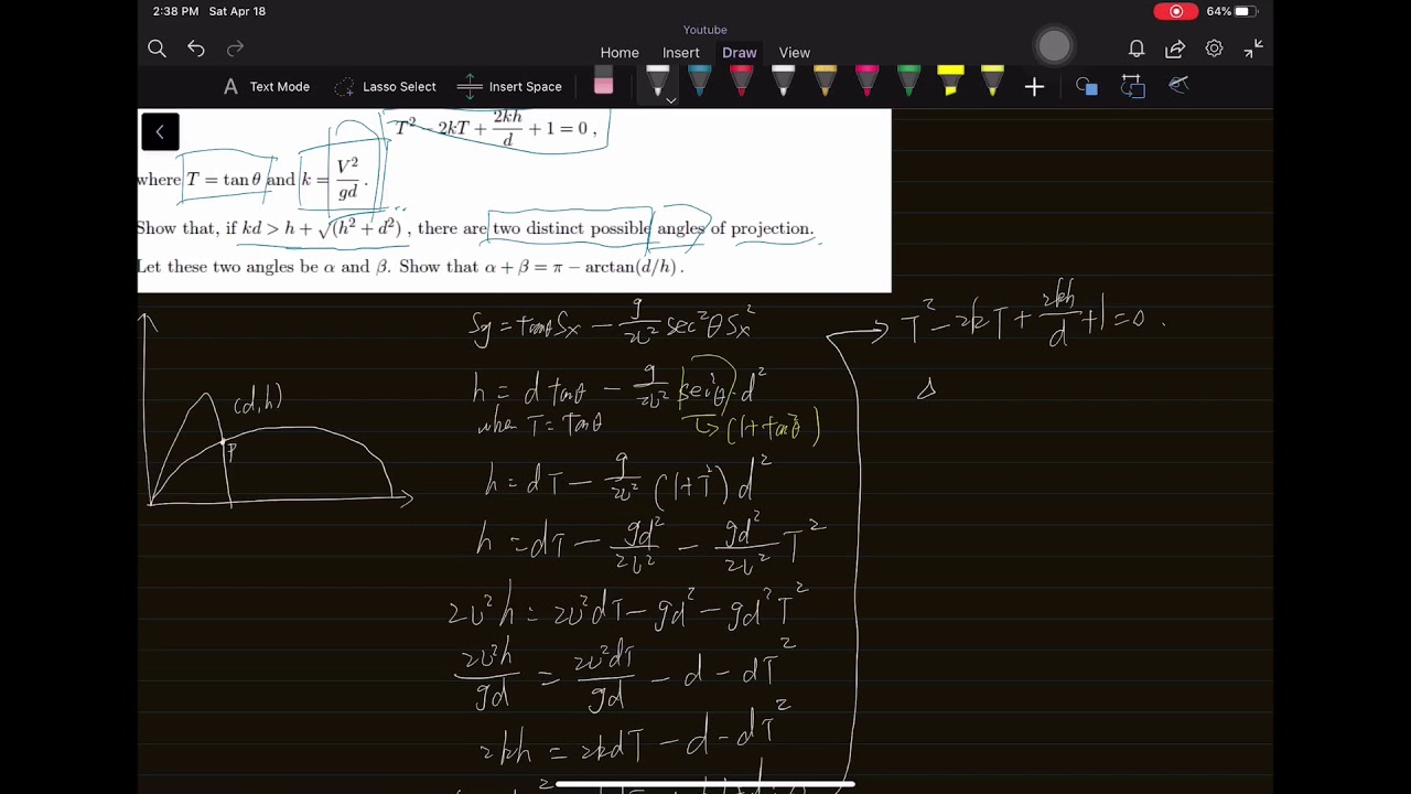 Cambridge step 2003 S1 Q9 - YouTube