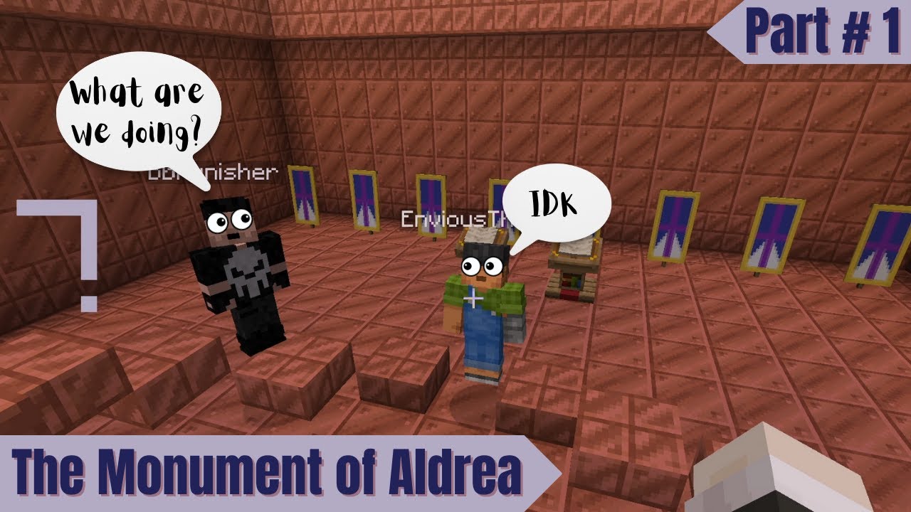 Minecraft Adventures: The Monument of Aldrea Part 1- New Beginnings ...