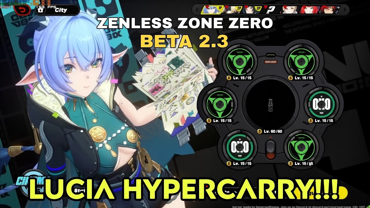 MAX DAMAGE Hypercarry Team! Lucia x Astra Yao | Zenless Zone Zero Beta ...