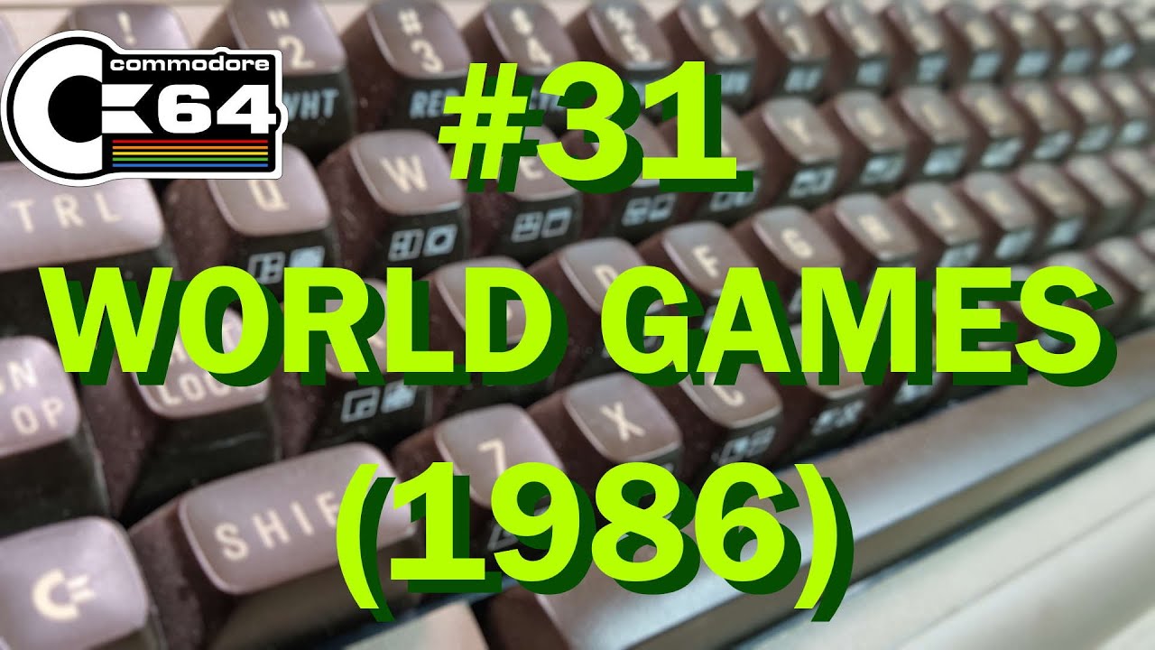 #31 World Games (1986) - Commodore 64 - 40 Years 40 Games - YouTube