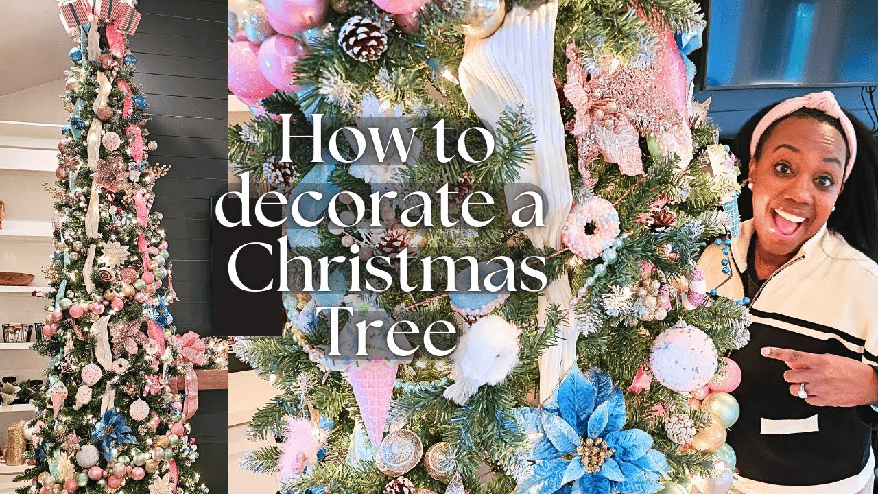 How to Decorate a Christmas Tree |Easy Simple Instructions for the most ...