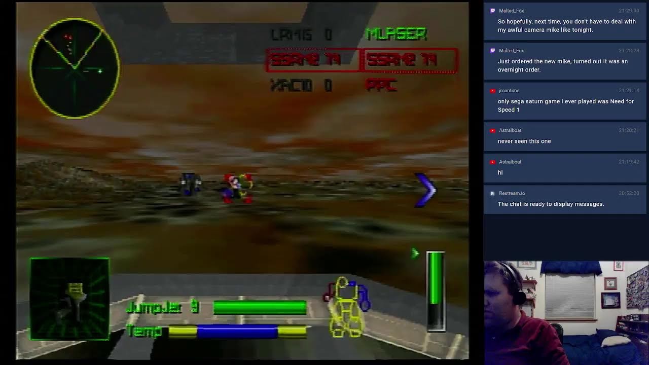 MechWarrior 2 Arcade Combat Edition Sega Saturn Part 1 - YouTube