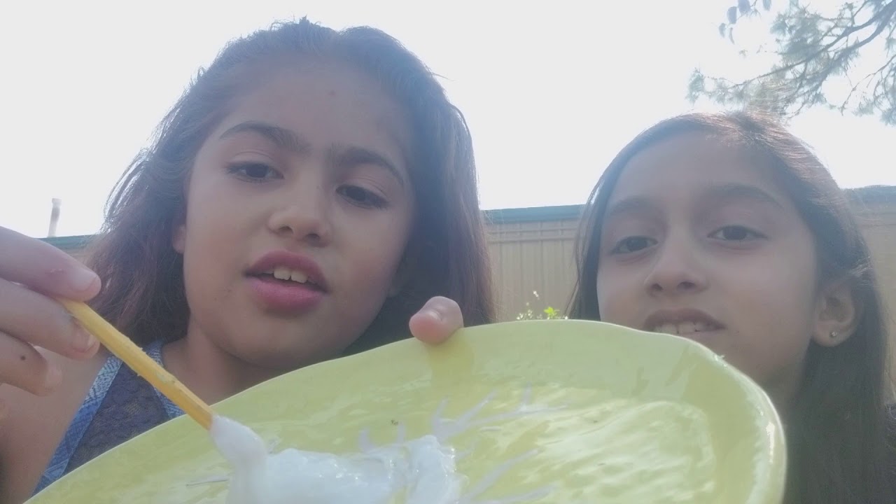 how to make slime with tooth paste - YouTube