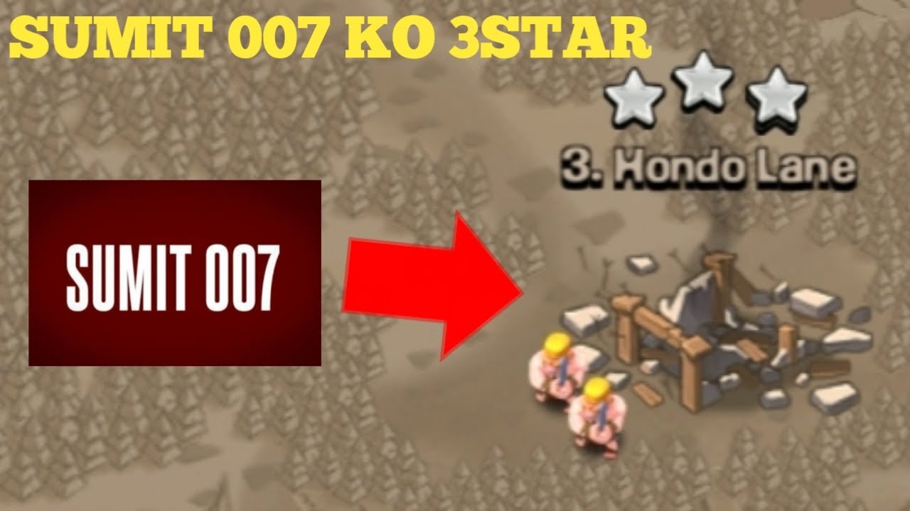 SUMIT 007 BASE KO 3STAR || TH9 BEST ATTACK STRATEGY || COC || SATYA ...