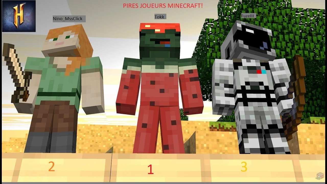 Je suis le PIRE joueur de Minecraft!!! - YouTube