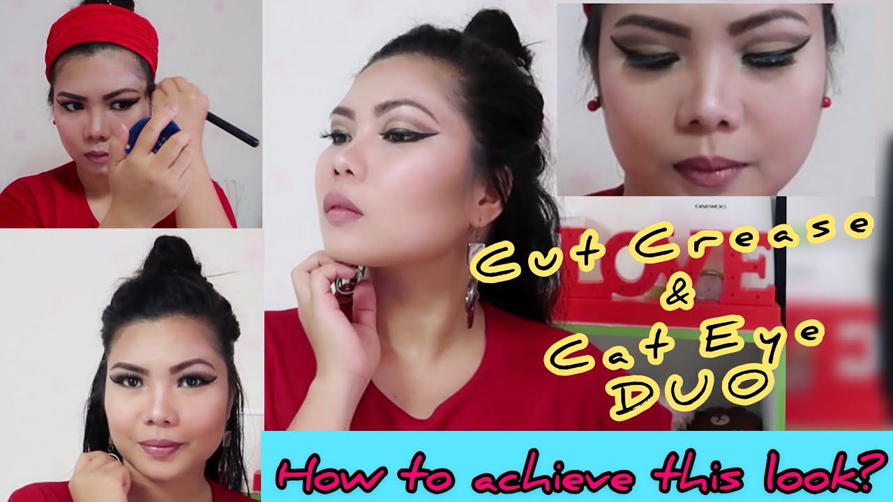 Cut Crease & Cat Eye Duo | Makeup Look | Affordable & Drugstore product ...