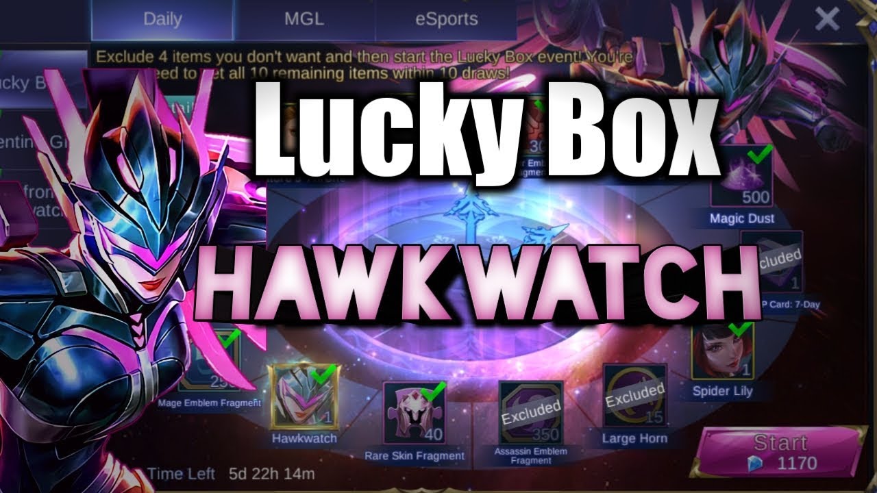 LUCKY BOX KARRIE HAWKWATCH FEBRUARY 2019 - YouTube