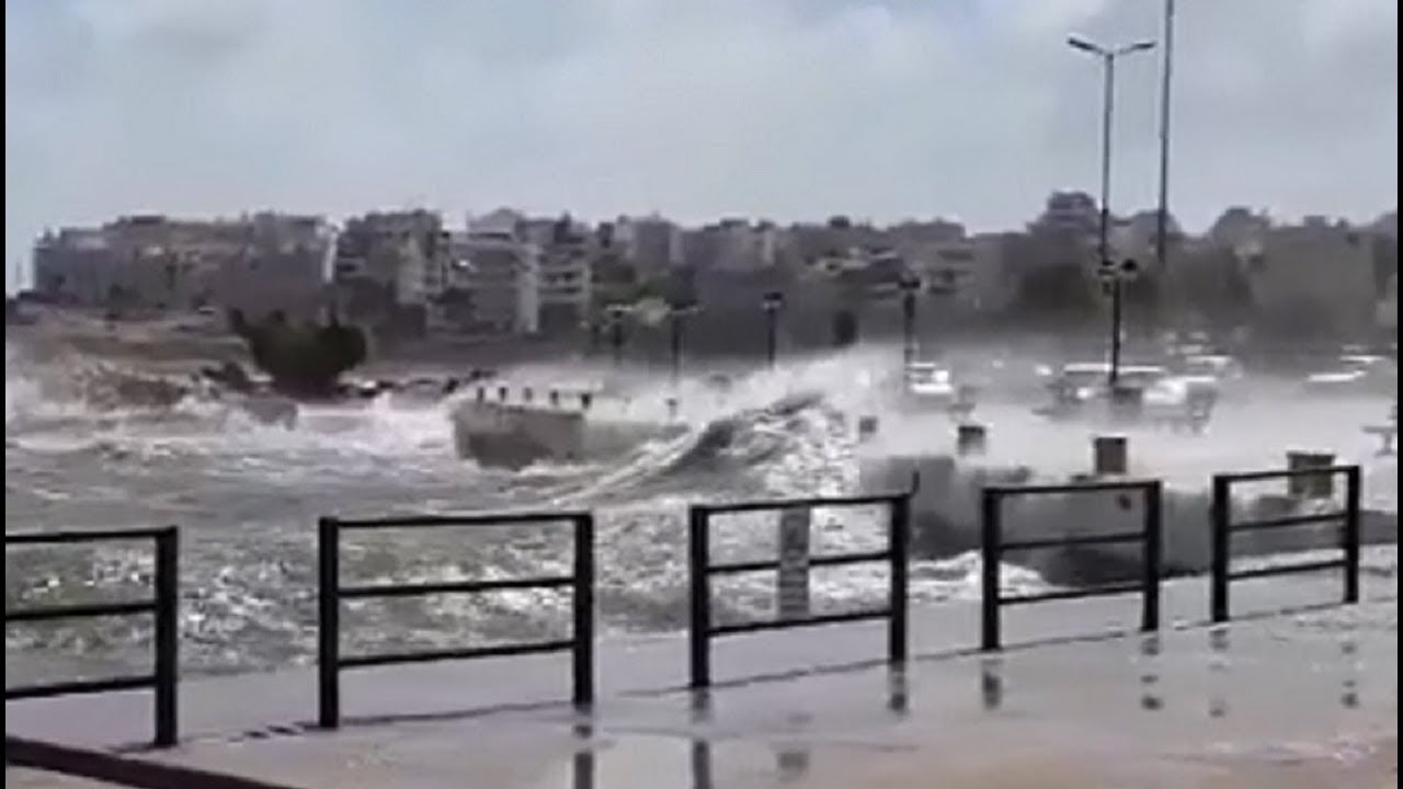 Strong Medicane (Cyclone) in Greece - September 26, 2018 - YouTube