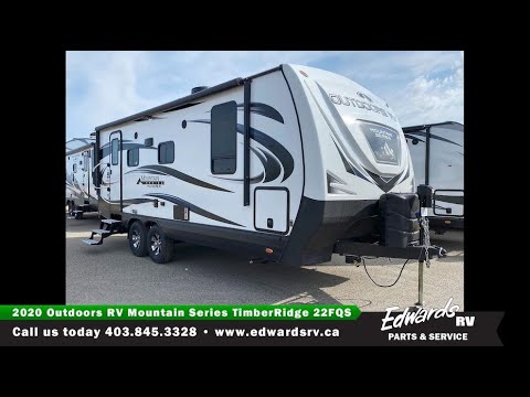 2020 Outdoors RV Mountain Series Timber Ridge 22FQS | Edwards RV - YouTube