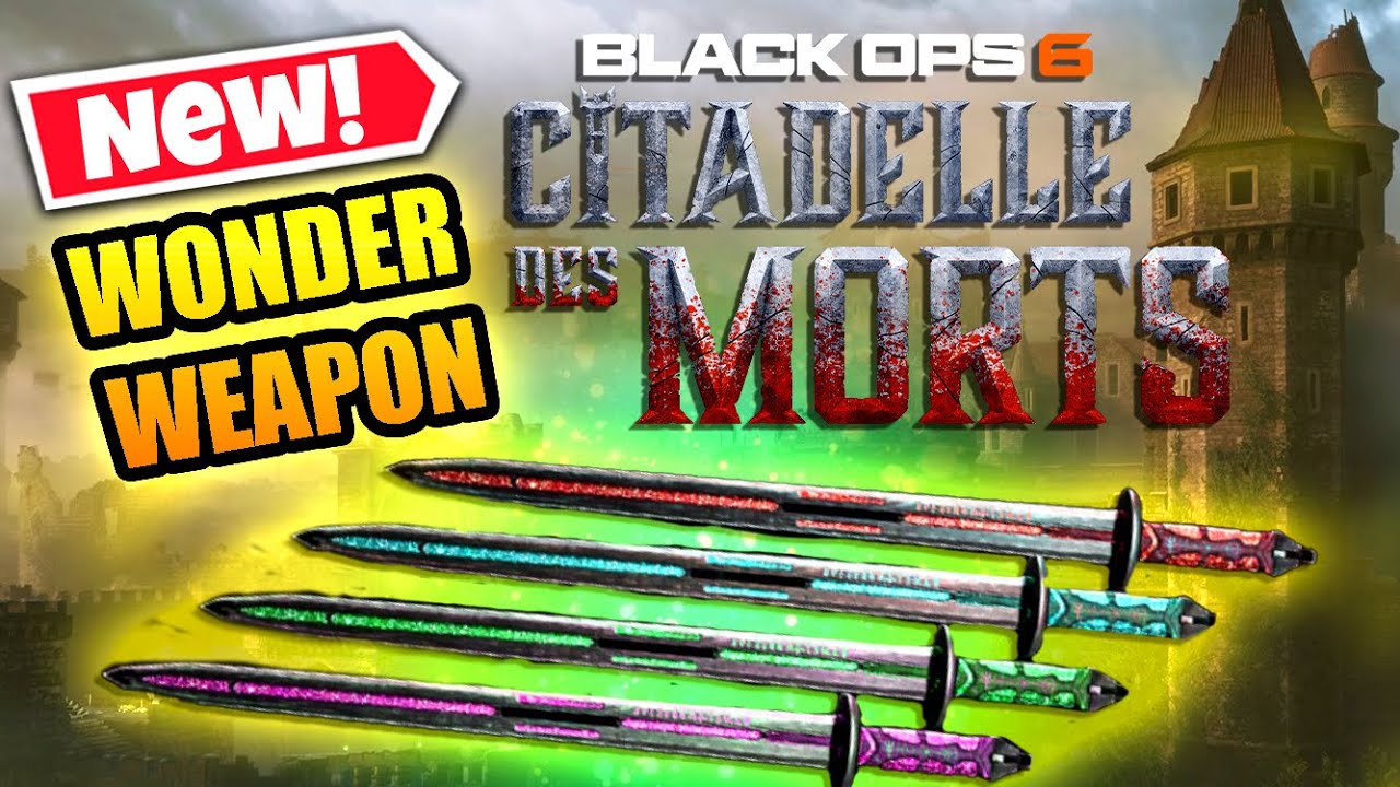 Black Ops 6 Zombies Melee Wonder Weapons for Citadelle des Morte ...