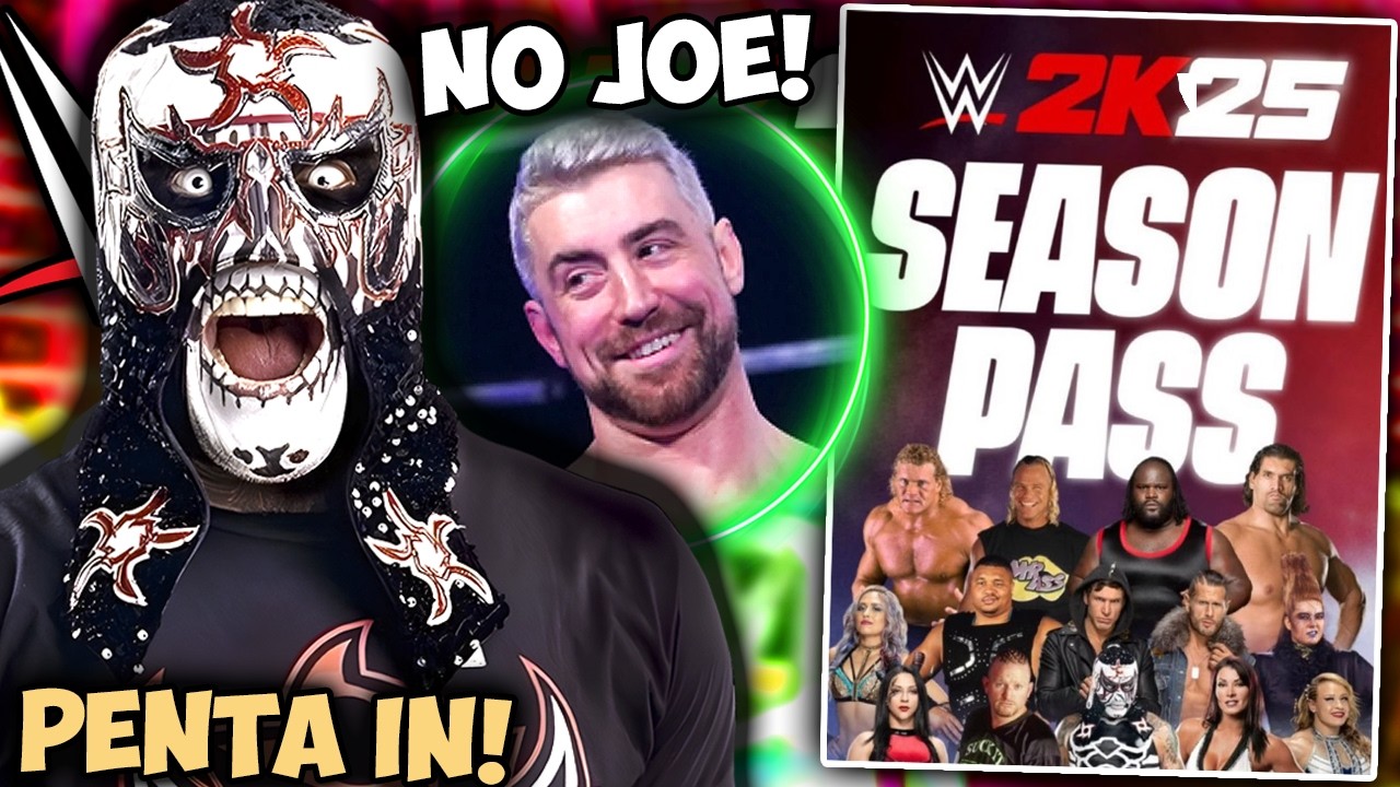 WWE 2K25 DLC REVEAL - No Joe Hendry, Penta Makes it In! + WWE 2K25 ...