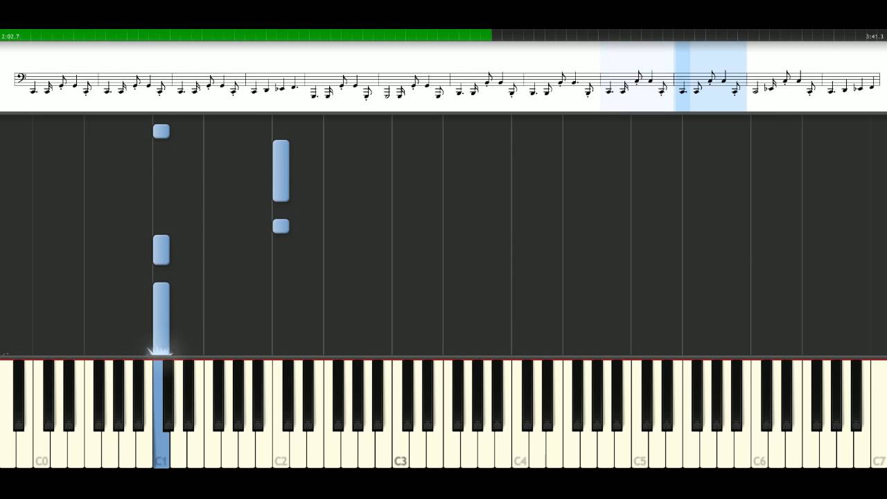Radiohead - Creep [Piano Tutorial] Synthesia - YouTube