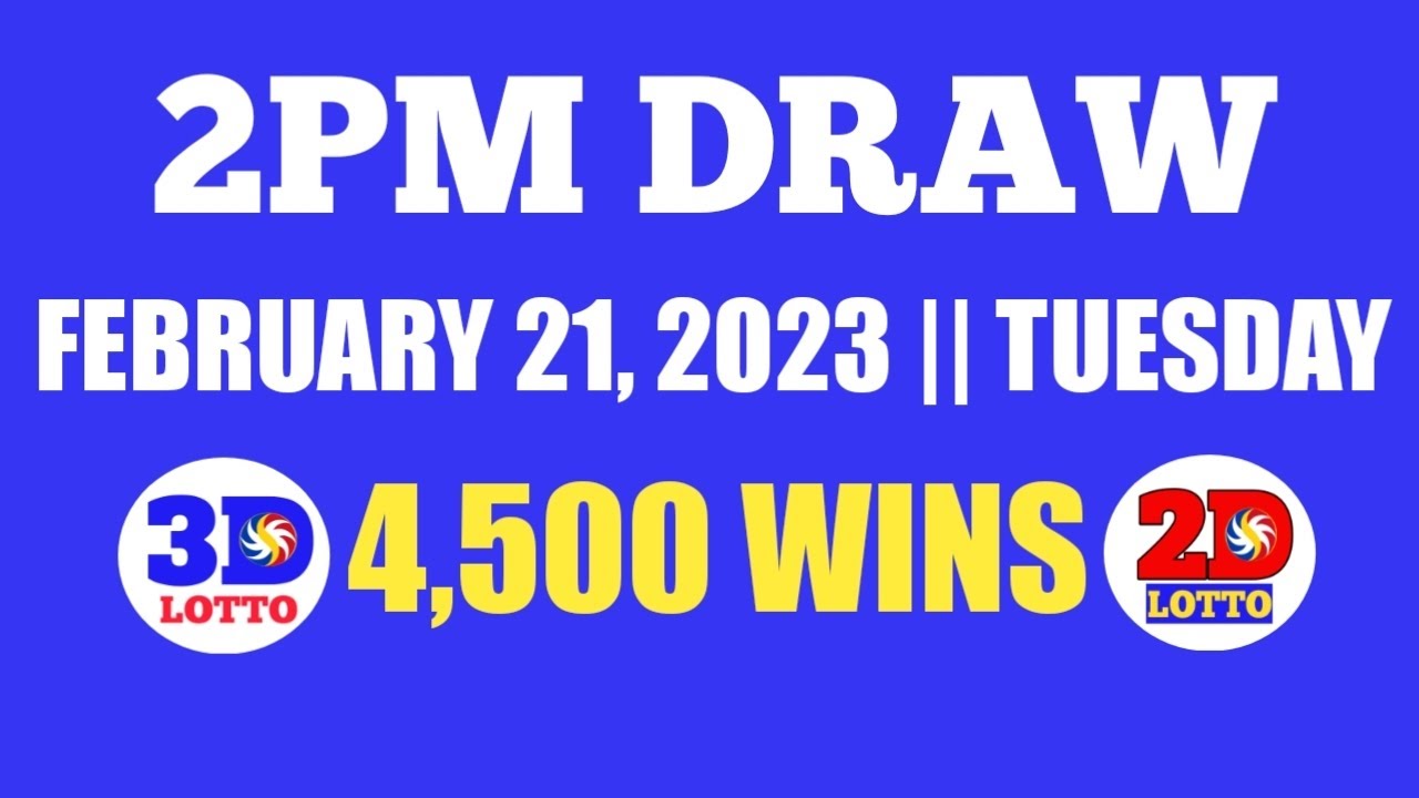 2PM LOTTO DRAW RESULT TODAY FEBRUARY 21, 2023 || PCSO SWERTRES LOTTO ...