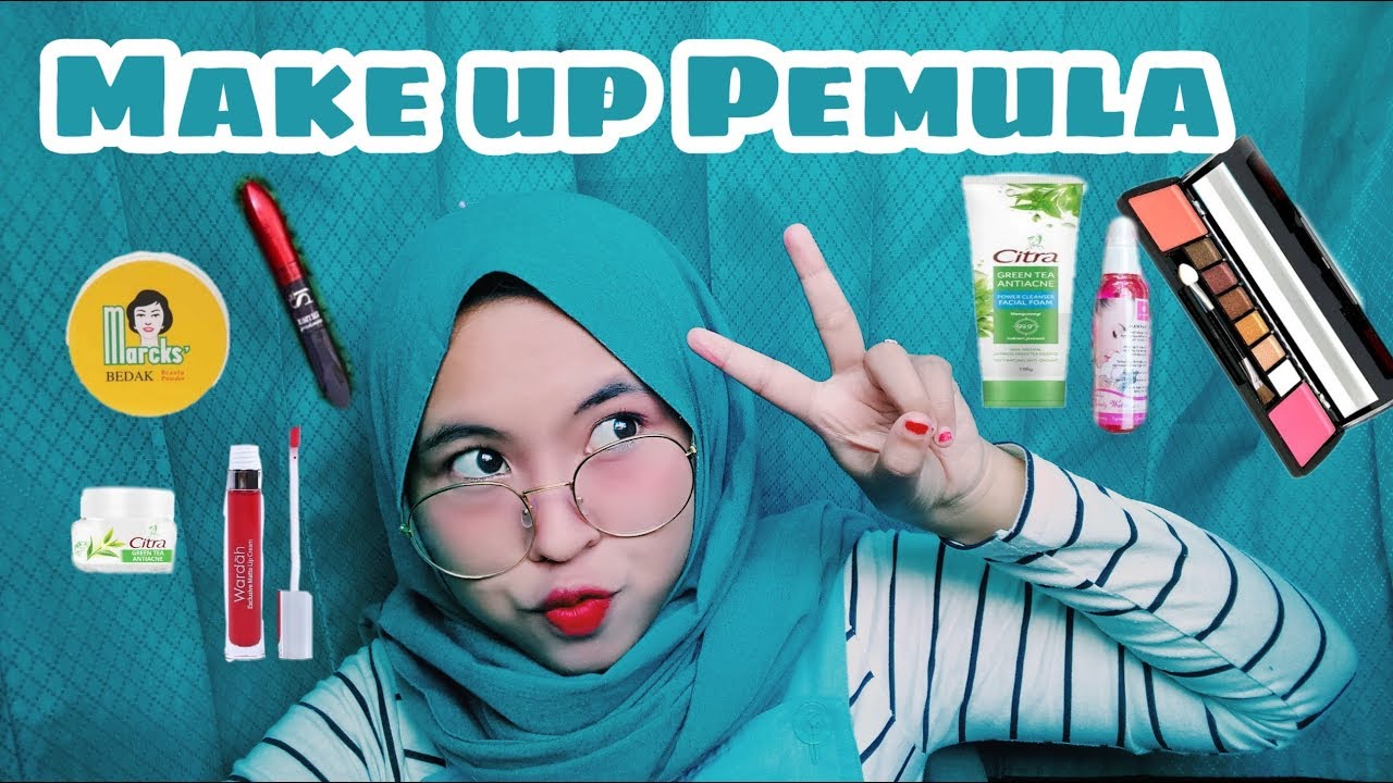 TUTORIAL MAKE UP SIMPLE Khusus PEMULA!!😍😍 #MakeupBarengHilma - YouTube