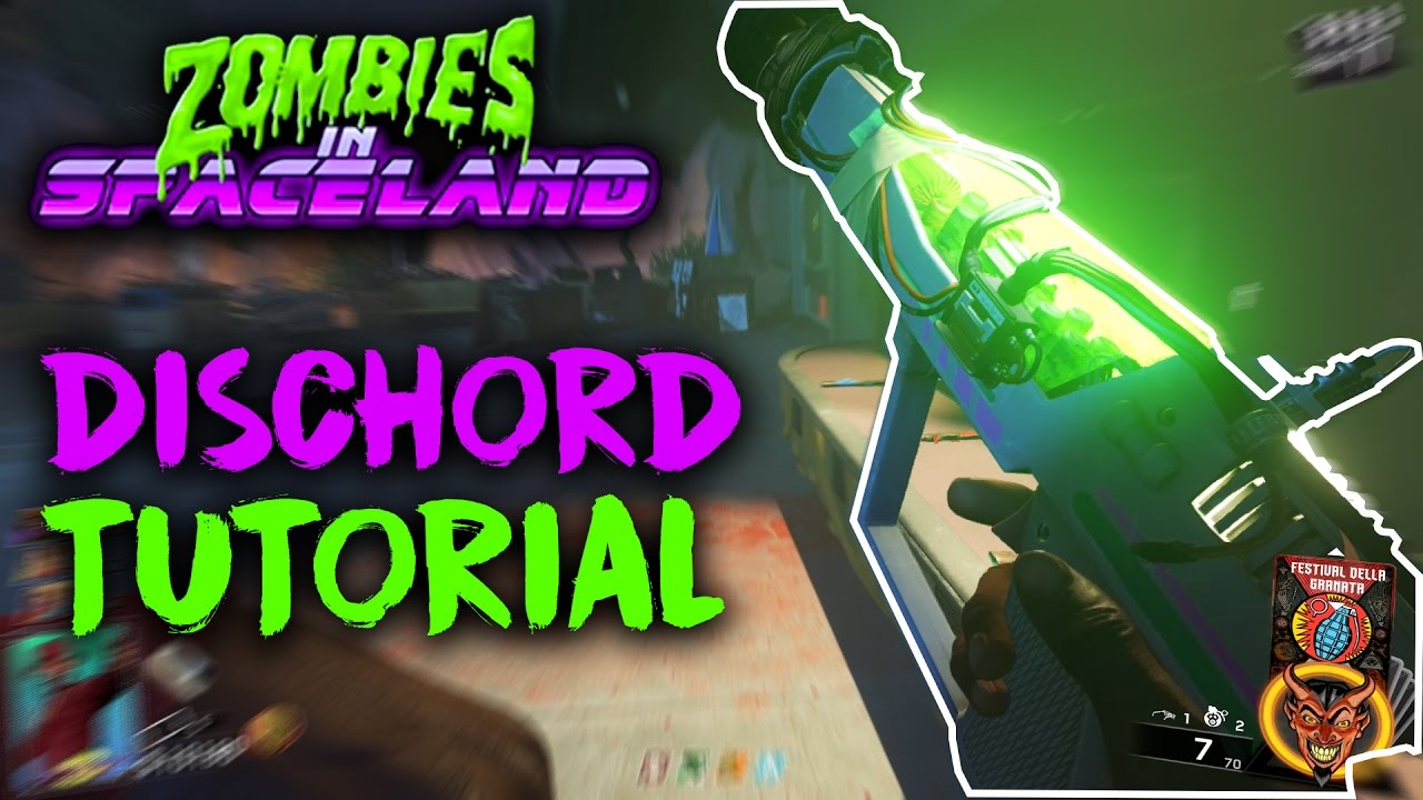 COME OTTENERE LA NUOVA ARMA DISCHORD [ZOMBIES SPACELAND] - YouTube