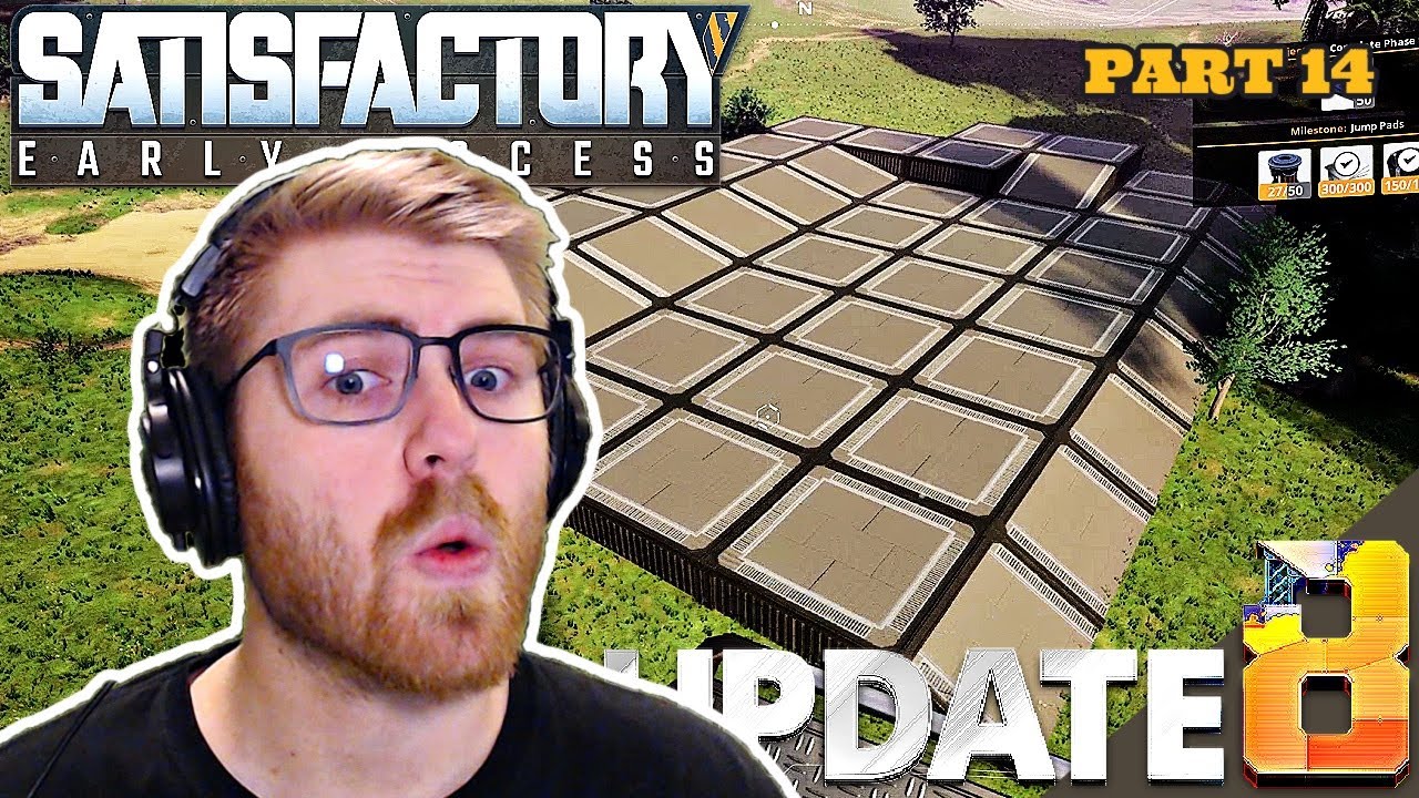Laying the Foundation - Satisfactory - Update 8 - [Part 14] - YouTube