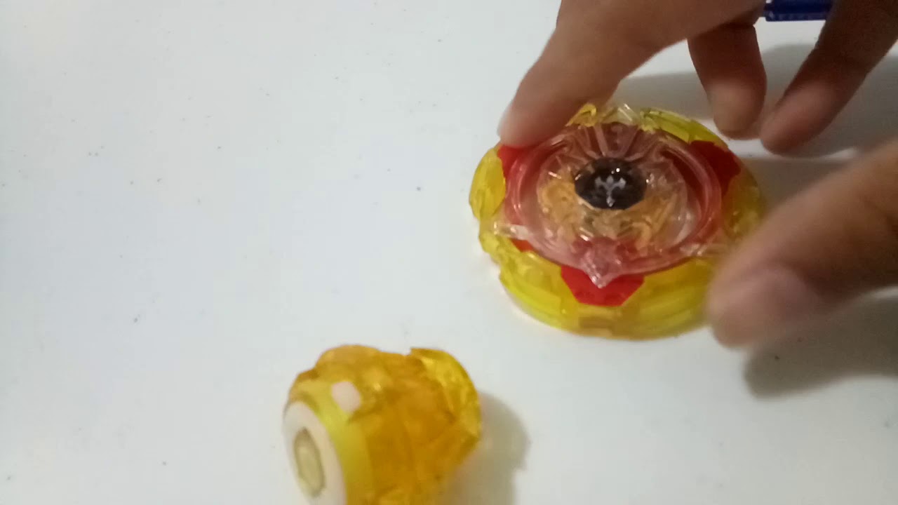 the last of beyblade burst evolution or god screw trident - YouTube