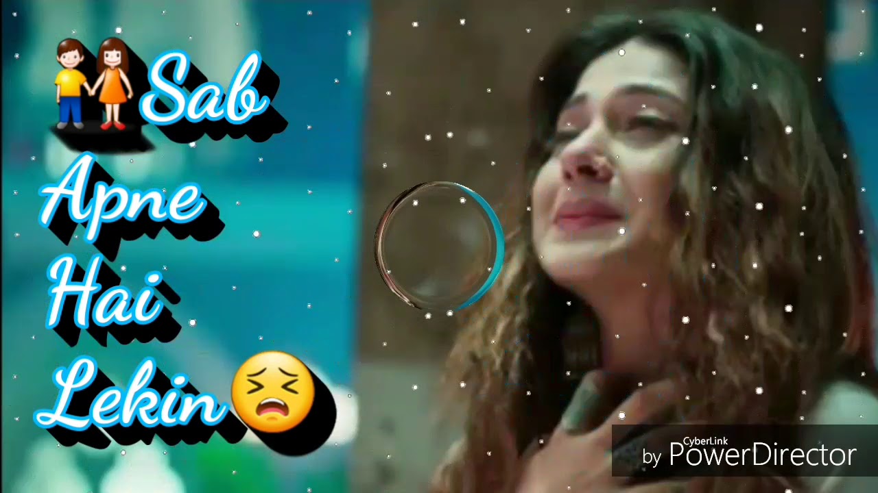 💔💔Saad song status😭😭 For Whatspp Video 💞(By Alisha creation)💞 - YouTube