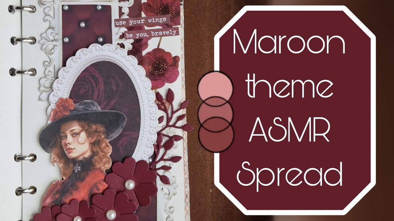 Maroon Lady ASMR Spread ️ - YouTube