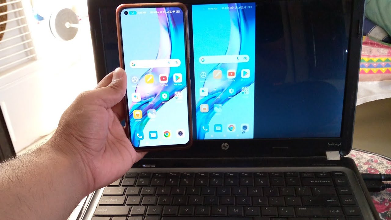 How to screen mirror android to laptop | Mobile screen mirroring to ...