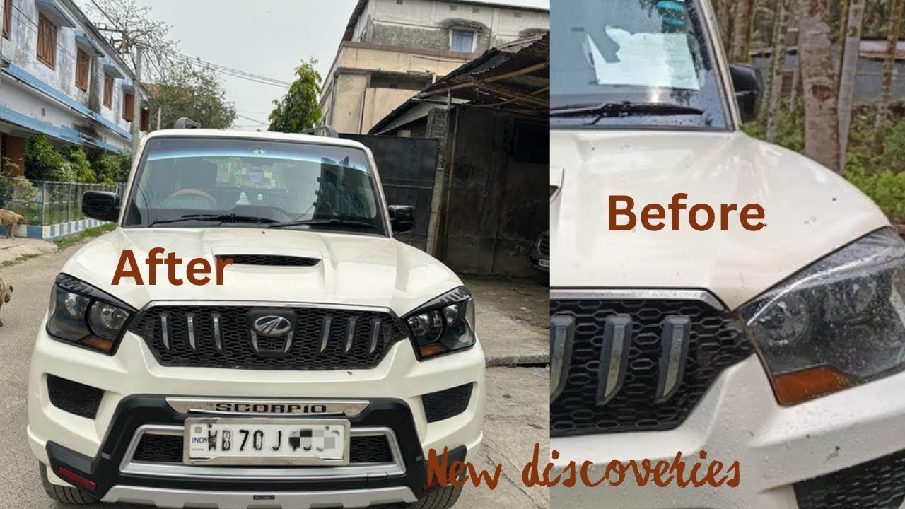 Crazyanik vlog Scorpio Before and After Looks totally amazing - YouTube