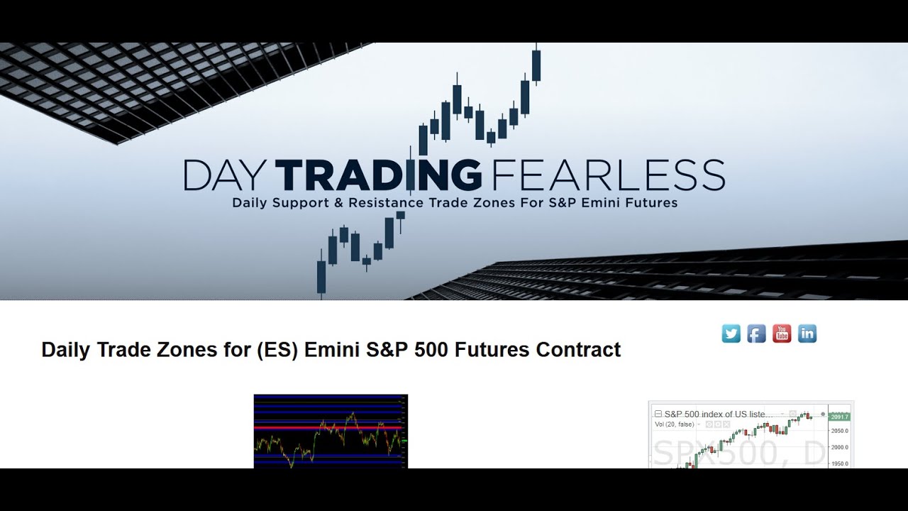 Daily Trade Zone Tutorial Part 1 - YouTube