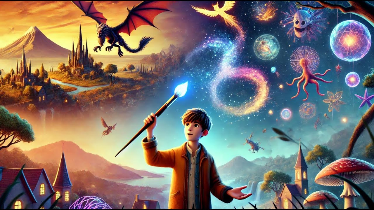 "The Enchanted Brush of Creation" is an Animated Short Story of a Boy ...
