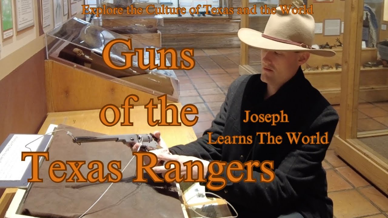 Colt Patterson Revolver | Texas Rangers Museum Waco, Texas - YouTube