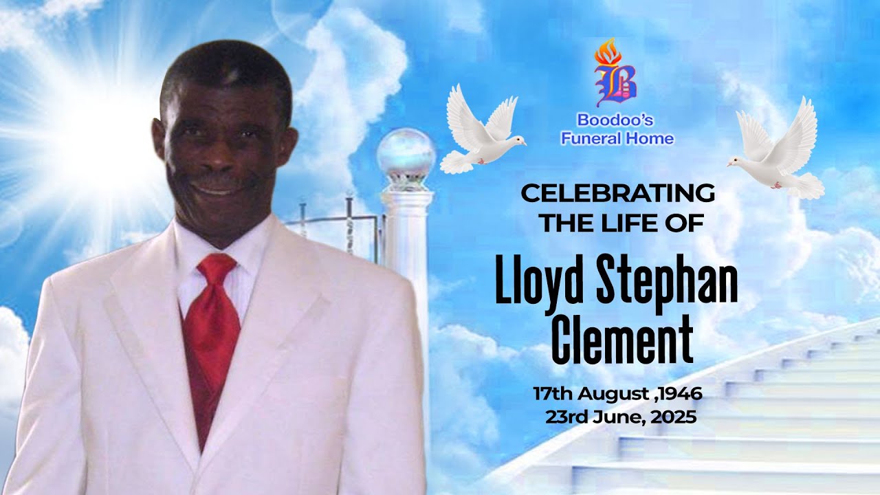 Celebrating The Life Of Lloyd Stephan Clement - YouTube
