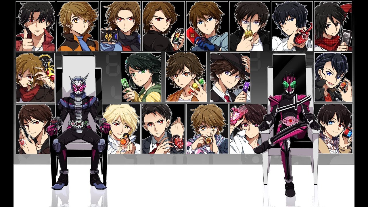 Kamen Rider Heisei Phase 2 Opening Songs - YouTube