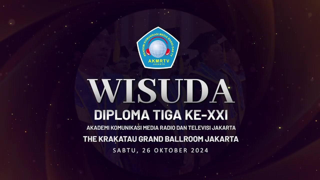 WISUDA AKMRTV JAKARTA 2024 - YouTube