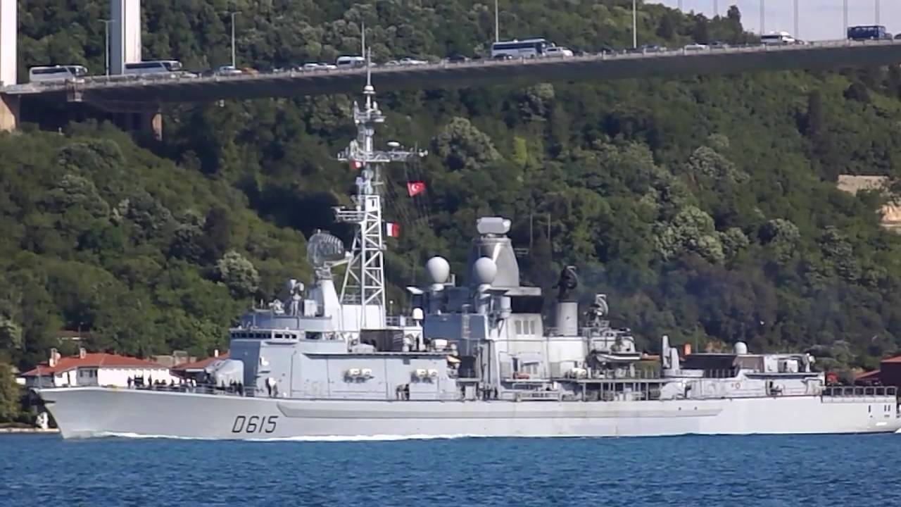 Cassard class frigate Jean Bart - YouTube