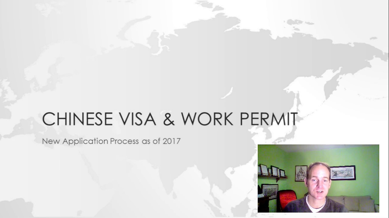 Applying for a Chinese Work Permit and Z Visa - YouTube