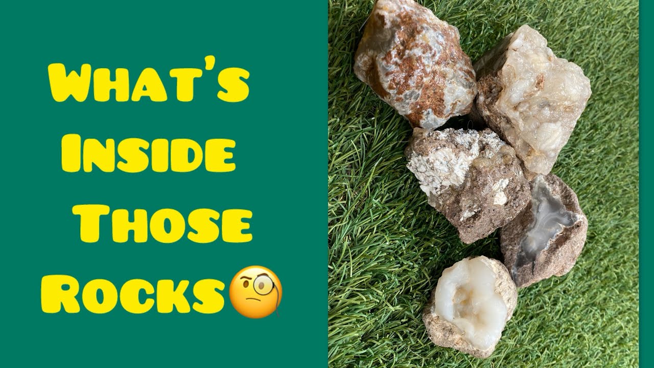 Cutting Open Rocks I Found In Arizona 🤩 - YouTube