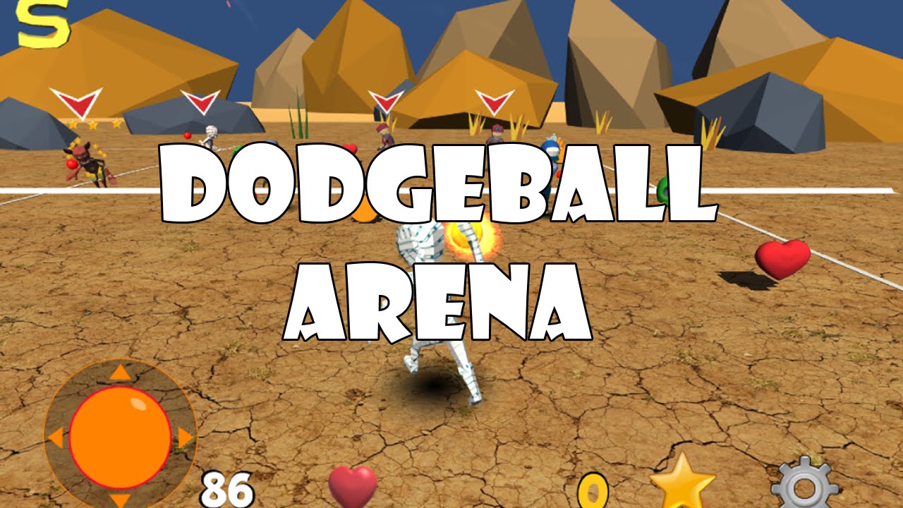 MONSTER BALLS IN YOUR FACE - Let's Play Dodgeball Arena - YouTube
