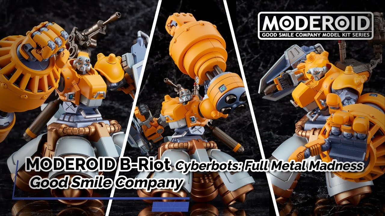 MODEROID B-Riot - Cyberbots: Full Metal Madness - Good Smile Company ...