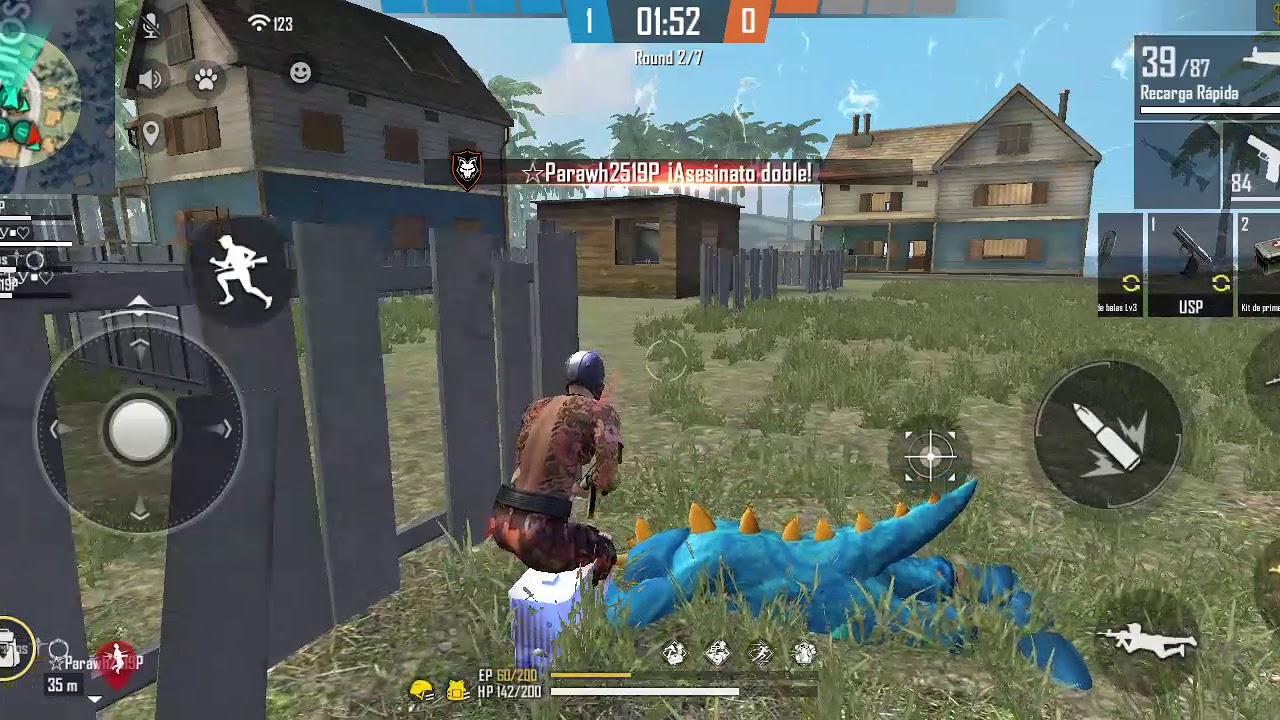 ASI JUEGA UN MANCO "/ en free fire - YouTube