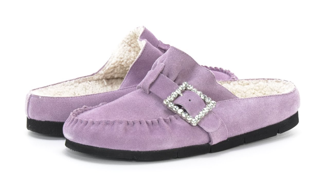 Free People Shearling After Riding Mule SKU: 9919136 - YouTube