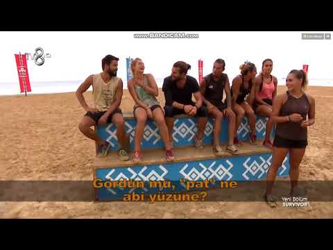 Hakan MUstafa Kemale Sapanla Tas attı :) Hilmicem Krize Girdi Survivor 2018 74. bölüm