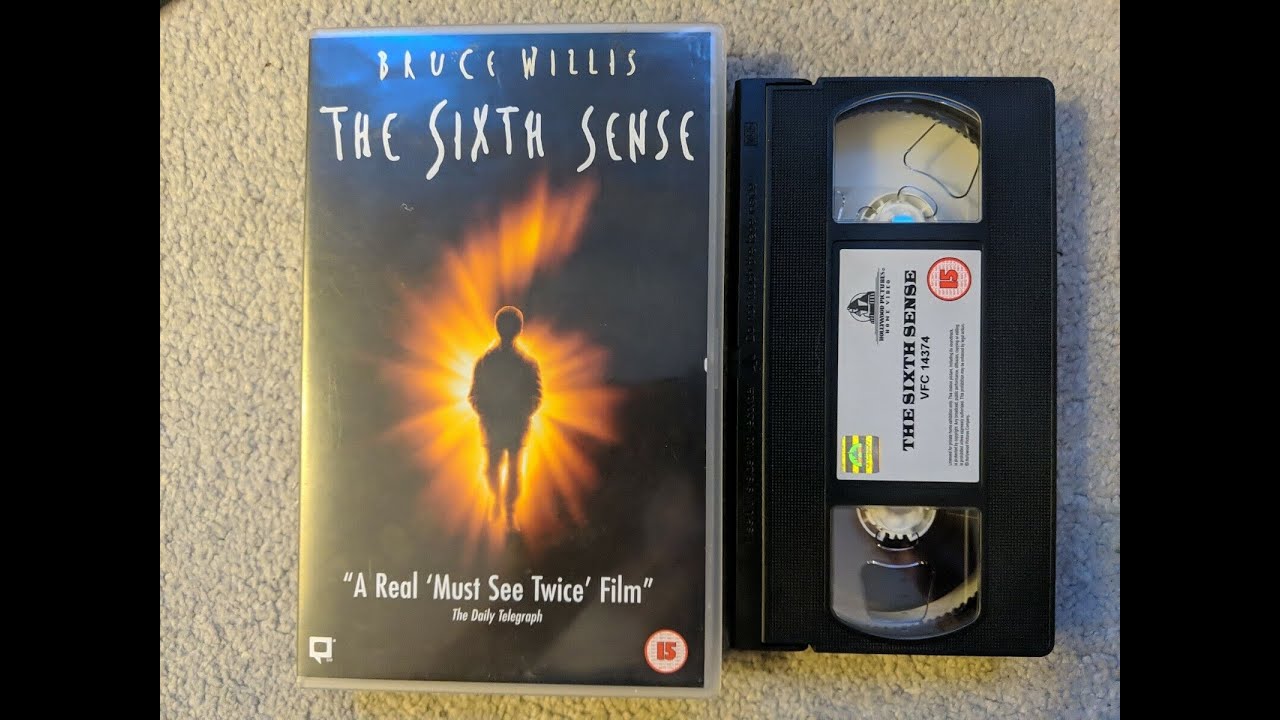 Original VHS Opening and Closing to The Sixth Sense UK VHS Tape - YouTube