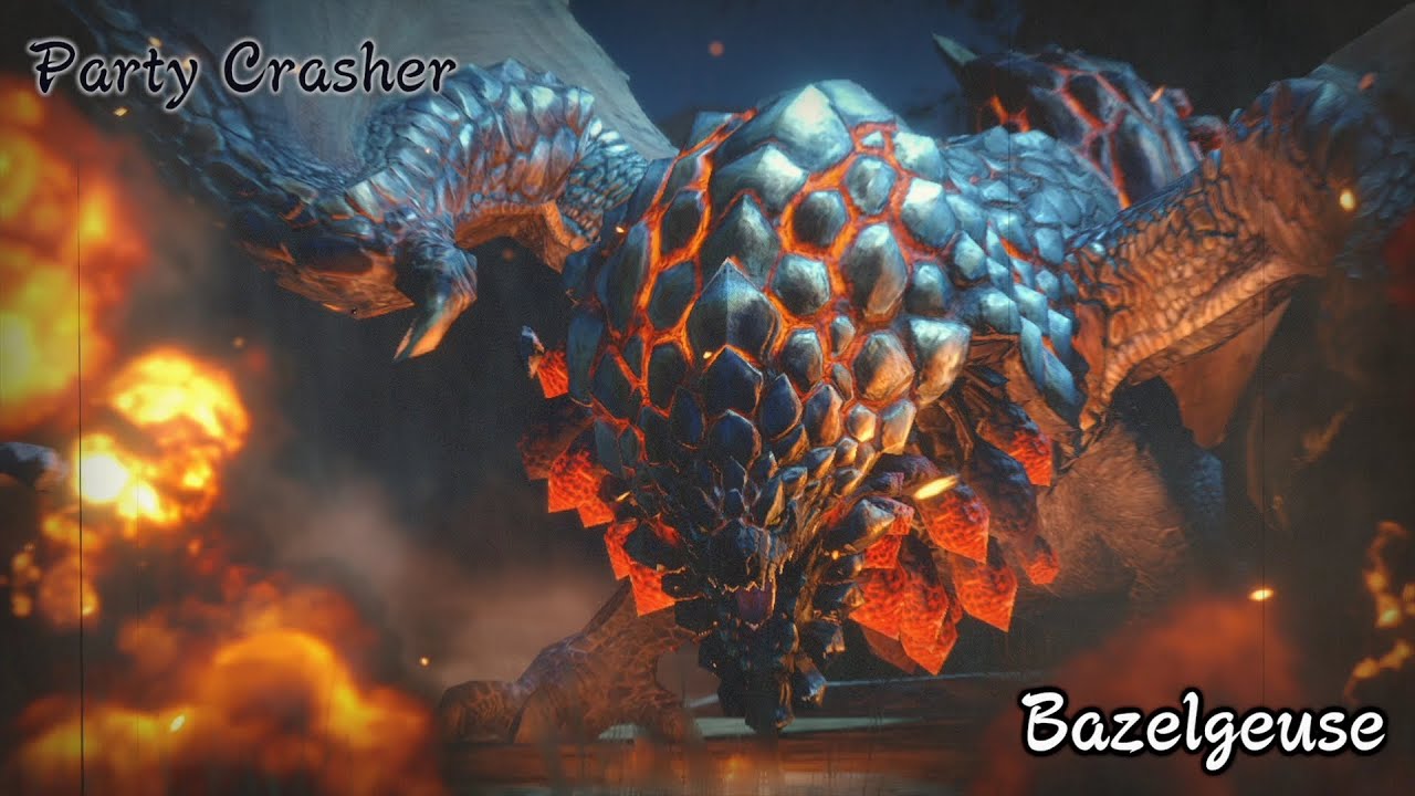 Monster Hunter Rise - Bazelgeuse Ecology Cutscene - YouTube