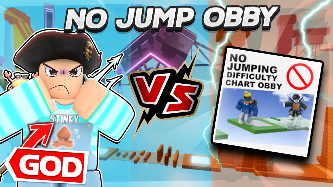 Tower of Hell God DESTROYS Roblox No Jumping Obby - YouTube