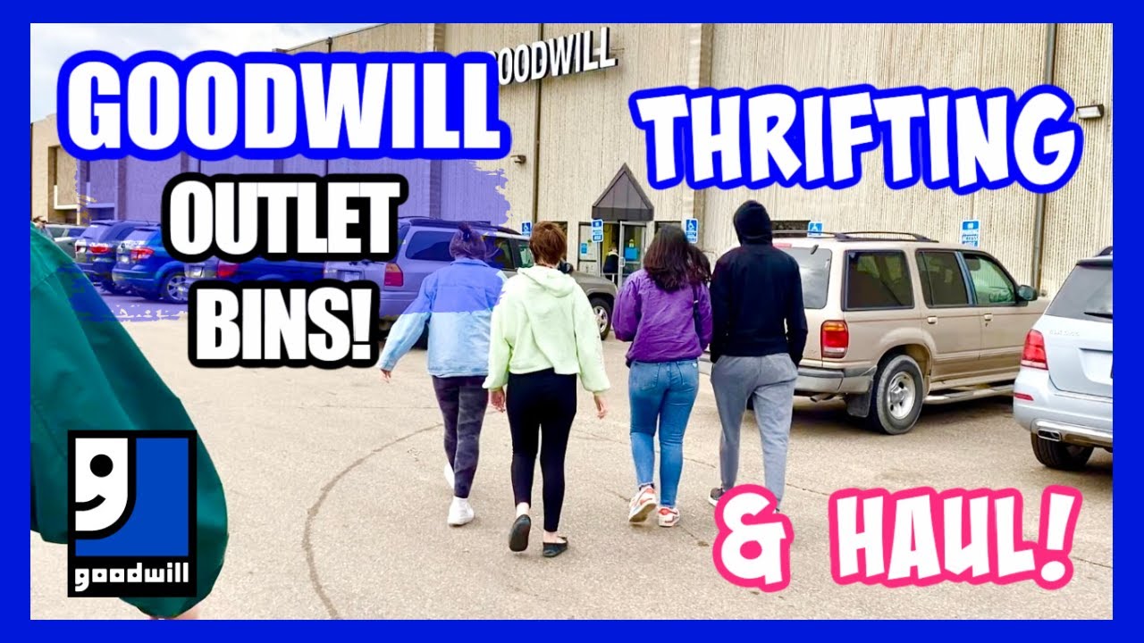 GOODWILL OUTLET BINS THRIFTING & AMAZING $51 HAUL! Clothing, Home Decor ...