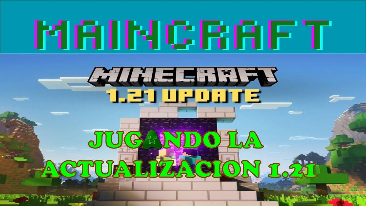 Minecraft jugando la Actualizacion 1.21 - YouTube