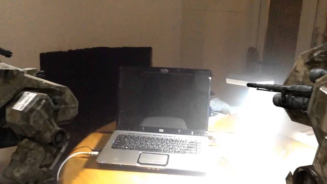 laptop destruction - YouTube