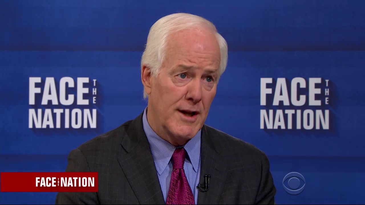 Senator John Cornyn on CBS's Face the Nation - YouTube